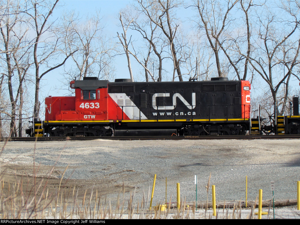 GTW 4633 in Lang Yard